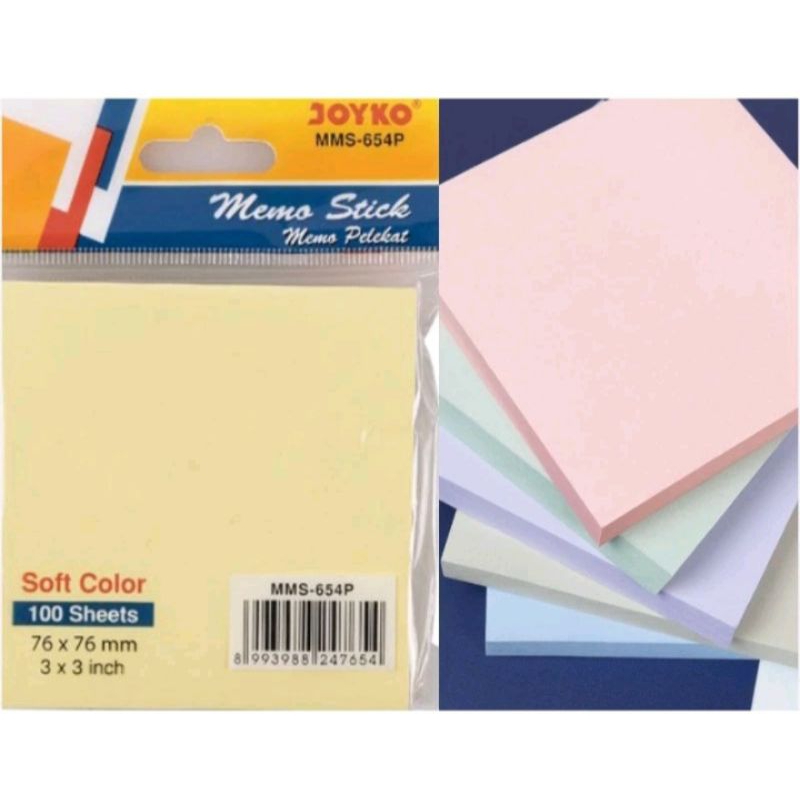 Jual memo tempel stick note 76 x 76mm | Shopee Indonesia