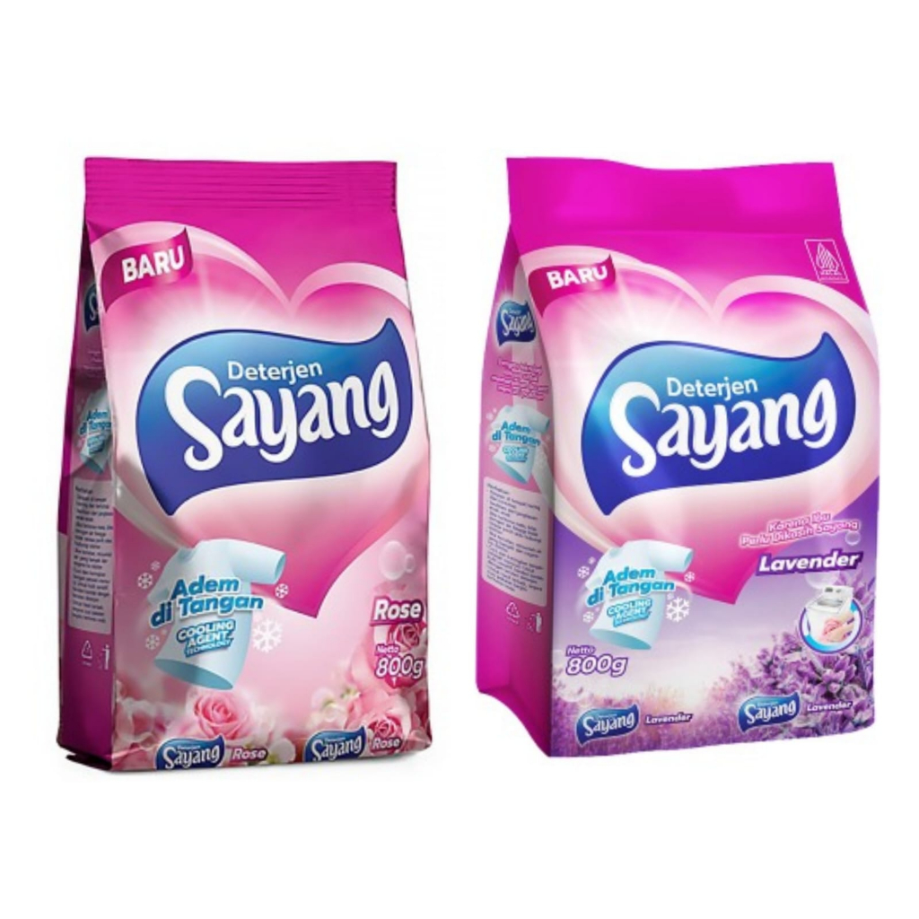 Jual Sayang Detergent Bubuk Rose / Lavender 800 g | Shopee Indonesia