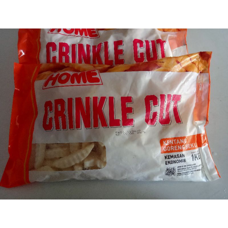 Jual Home Kentang Goreng Crinkle Cut 1kg | Shopee Indonesia