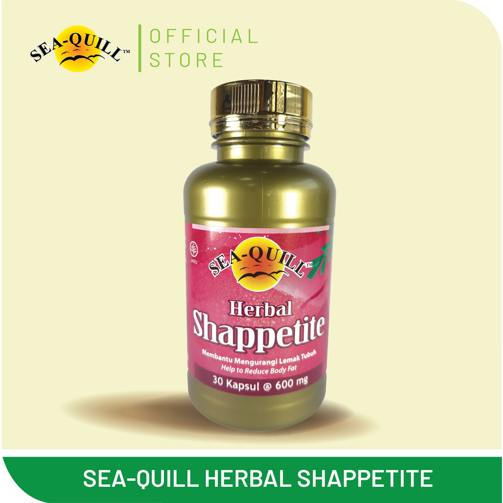 Jual Sea Quill HERBAL SHAPPETITE 30 kapsul Suplemen Pelangsing Tubuh ...