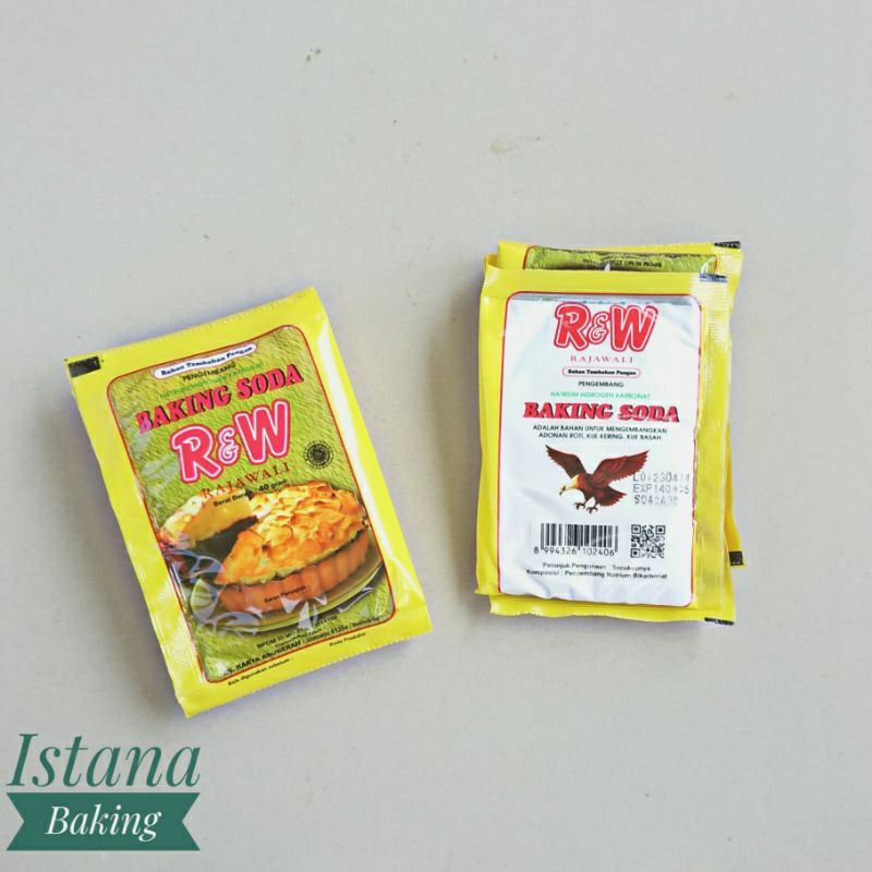 Jual Baking Soda Kue Rajawali R&W 40gr | Shopee Indonesia