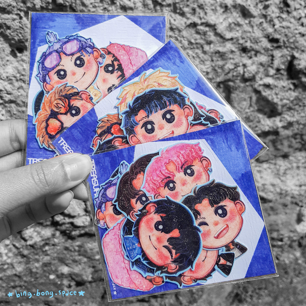 Jual TREASURE CHIBI STICKER PACK | Shopee Indonesia