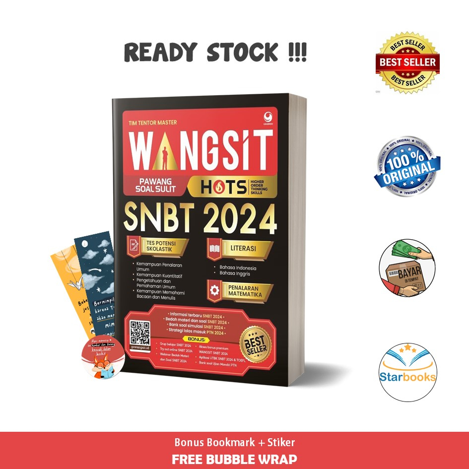 Jual Buku WANGSIT (Pawang Soal Sulit) HOTS SNBT 2024 - Grasindo (Pendidikan) | Shopee Indonesia