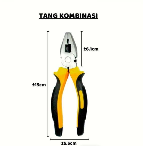 Jual REVA - Tang Kombinasi untuk menjepit, memegang benda kerja ...