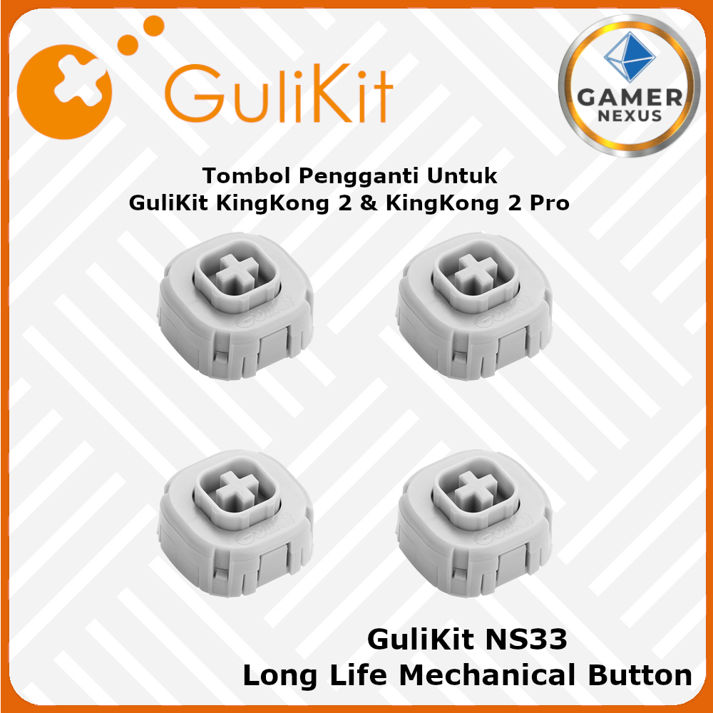 Jual GuliKit KingKong 2 Pro Mechanical Button Sparepart Tombol Kingkong ...