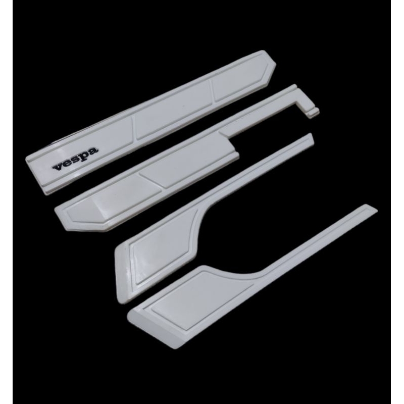 Jual Karet Body Trim Vespa PX PS strada Exclusive Spartan warna putih ...