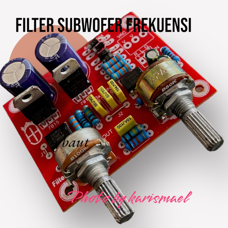 Jual KIT FILTER SUBWOFER 2 POTENSIO | Shopee Indonesia