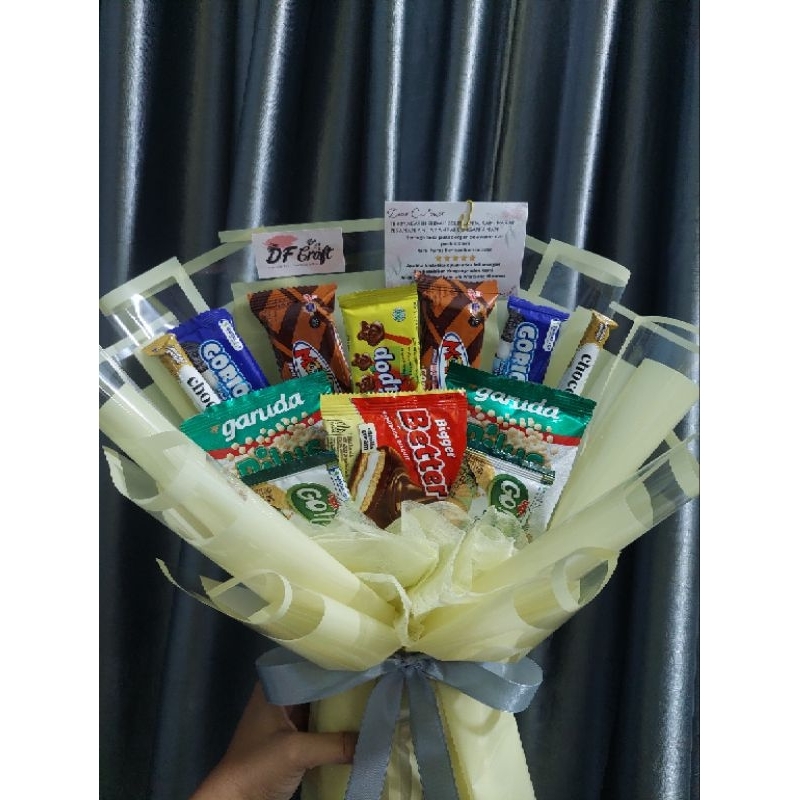 Jual Ready stock , buket snack , buket ciki , buket wisuda , buket ...