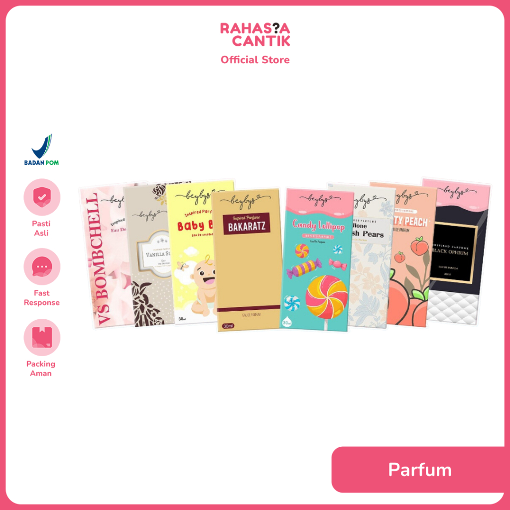 Jual BEYBYS EDP EAU DE PERFUME BEYBYS 6ml-30ml (BPOM) | Shopee Indonesia