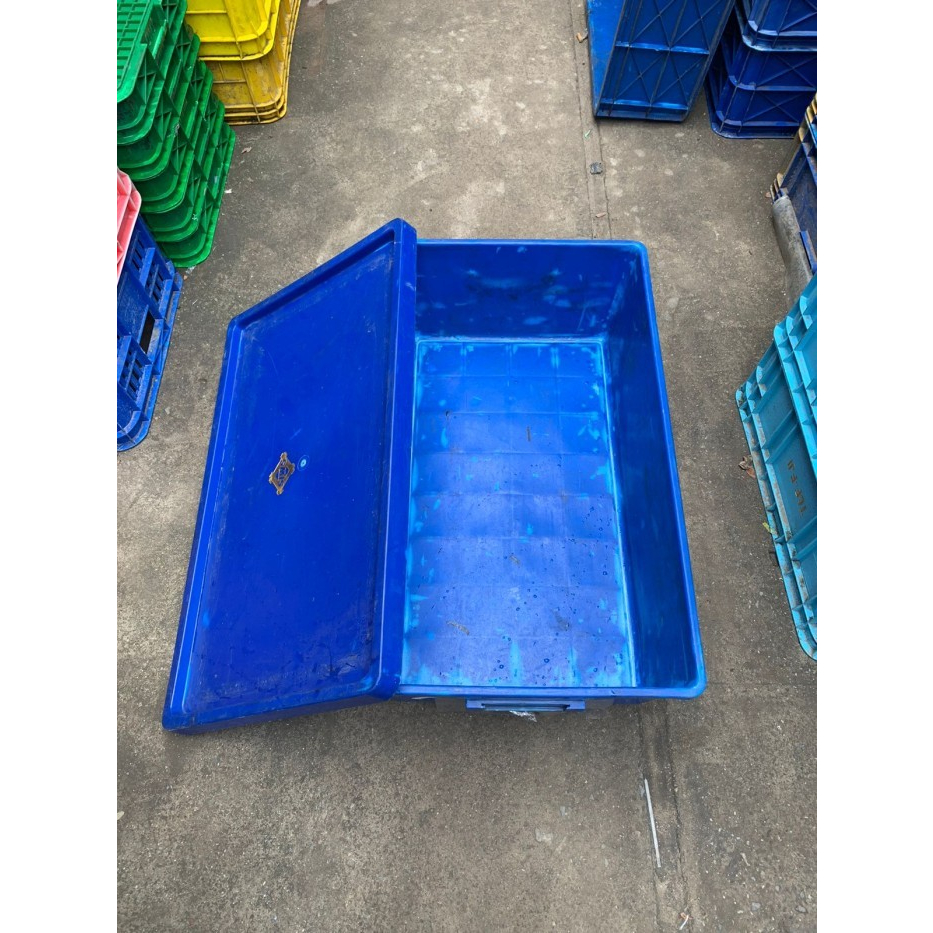 Jual BOX CONTAINER 7055 SUDAH PLUS TUTUP INDUSTRI RAPAT RABBIT 7055 ...