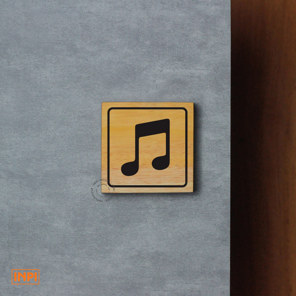 Jual sign music area - music allowed sign system - note music logo ...