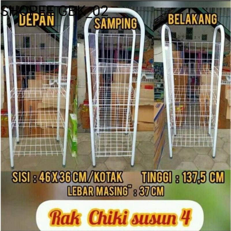 Jual RAK CIKI RAK CHIKI SERBAGUNA JUMBO RAK SNACK JAJANAN | Shopee ...
