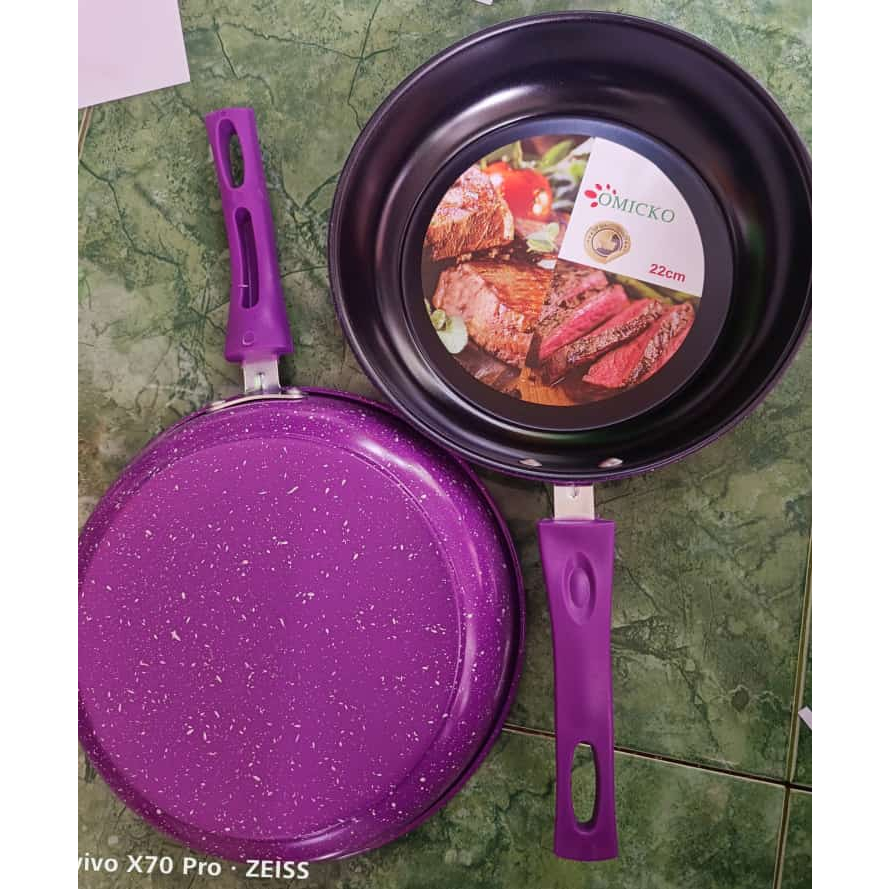 Jual Wajan Teflon Anti Lengket Teplon Fry Pan Frypan Frying Pan Keramik ...