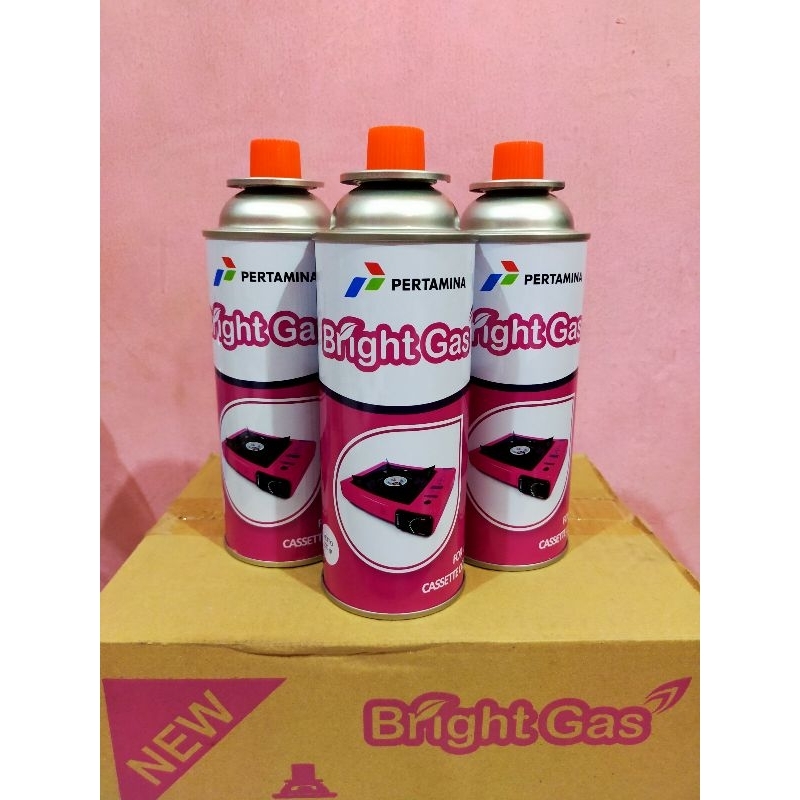 Jual Bright Gas Kaleng 220g | Cocok Untuk Kompor Portable | Shopee ...