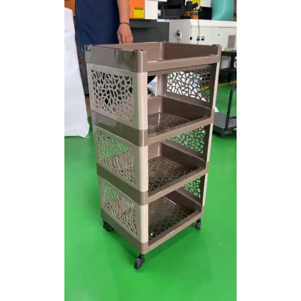 Jual Rak MULTIGUNA 4susun + roda packing dus | Shopee Indonesia