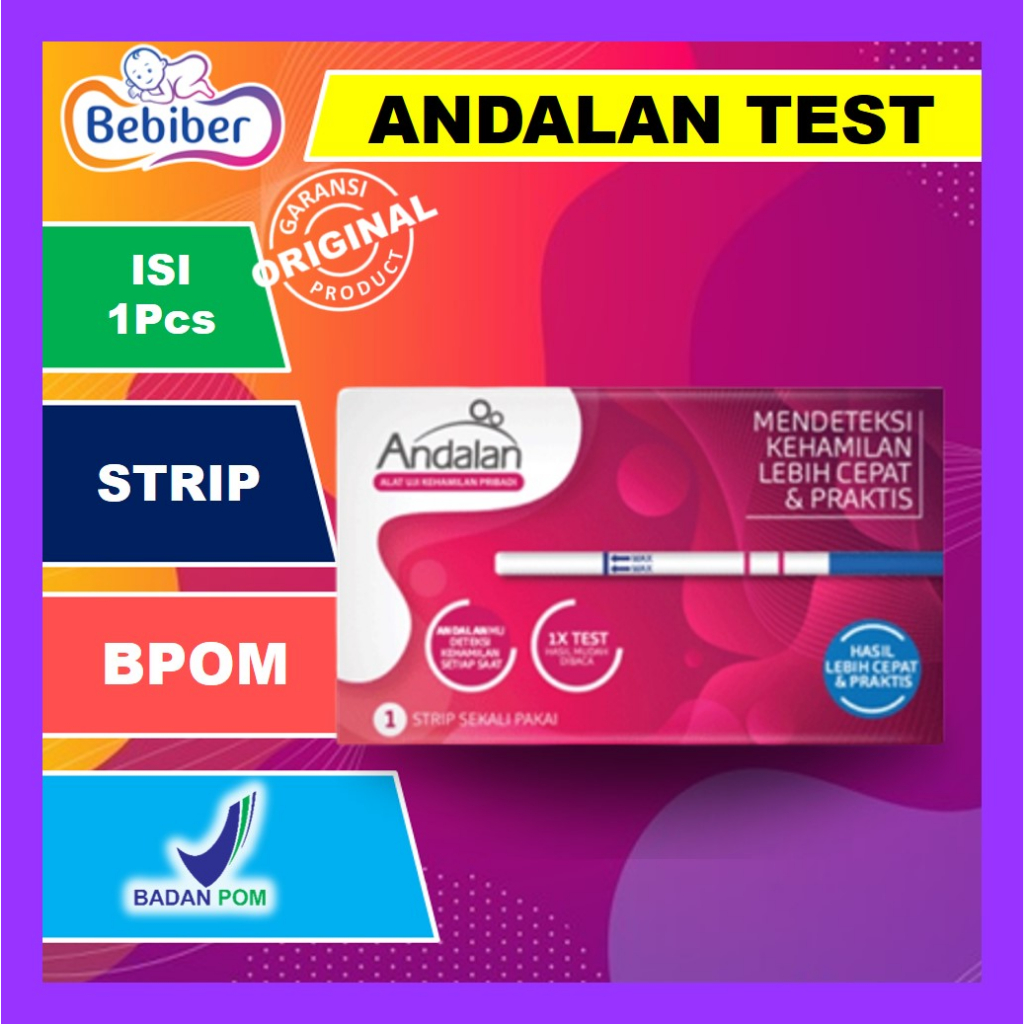 Jual Andalan Pregnancy Test Strip 1 Pcs / Andalan Tes Kehamilan ...