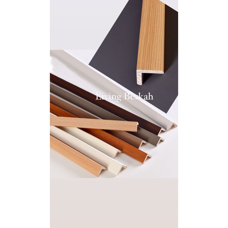 Jual LIST SUDUT SIKU LANTAI PARKIT LIST PENUTUP ATAS WPC LIST SIKU ...