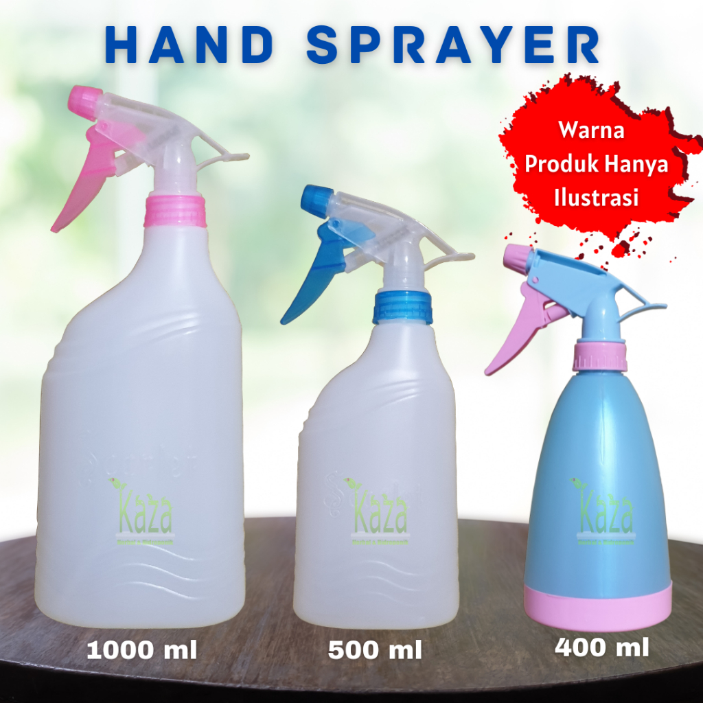 Jual Hand Sprayer Tanaman 1 ltr 500 ml 400 ml - Alat Semprot Air Hama untuk Bunga Kaca Hewan ...