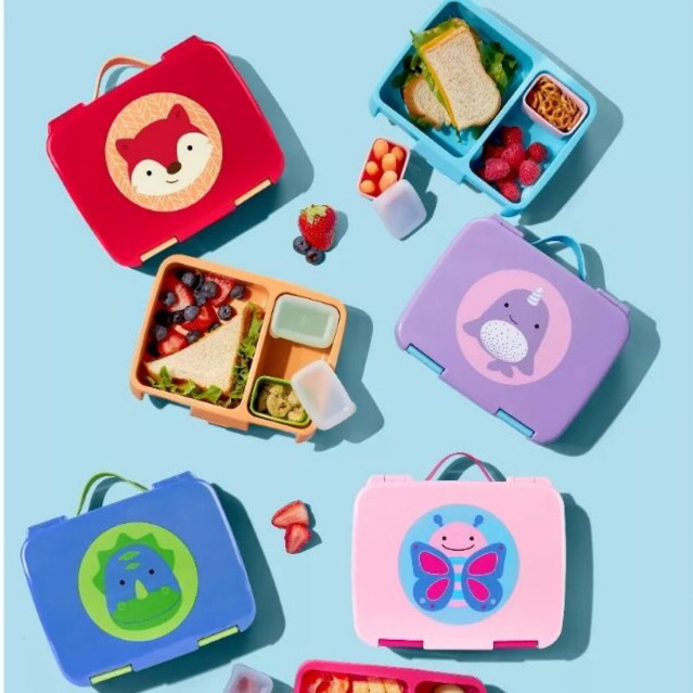 Jual Skip Hop Zoo Bento Box - Tempat Makan Anak / skip hop lunch box ...