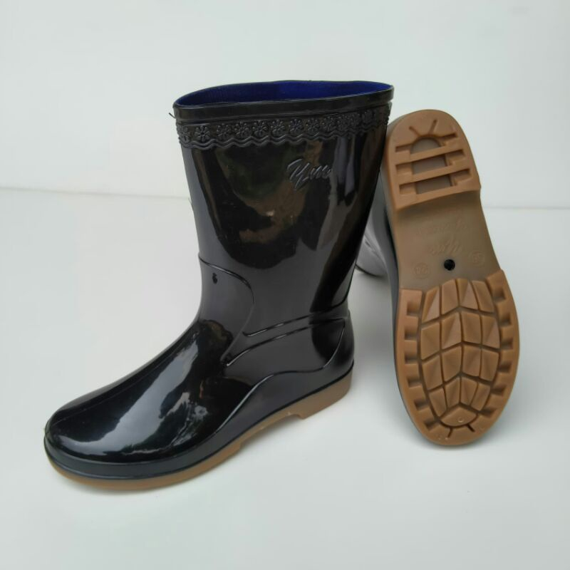 Jual Sepatu Boot Pendek Yumeida YM 2 Kuning Hijau dan Hitam APD ...