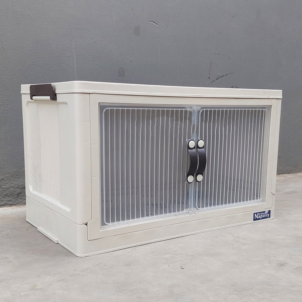 Jual LEMARI PLASTIK POLIBOX TUMPUK SERBAGUNA SUSUN 1 Container Box ...