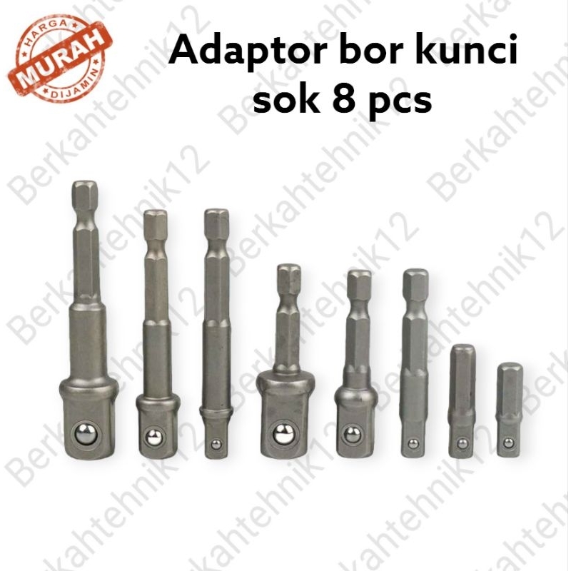 Jual socket adapter bor listrik adaptor impact sock socket mata obeng ...