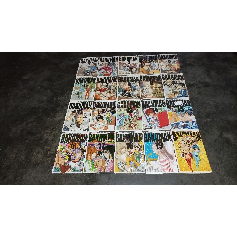 Jual komik : Bakuman Vol 1-20End BY Tsugumi Ohba & Takeshi Obata | Shopee Indonesia