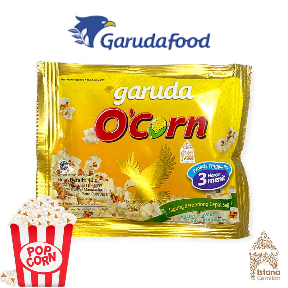 Jual Leo Garuda O'Corn / O Corn Popcorn Jagung Berondong 40 Gram ...