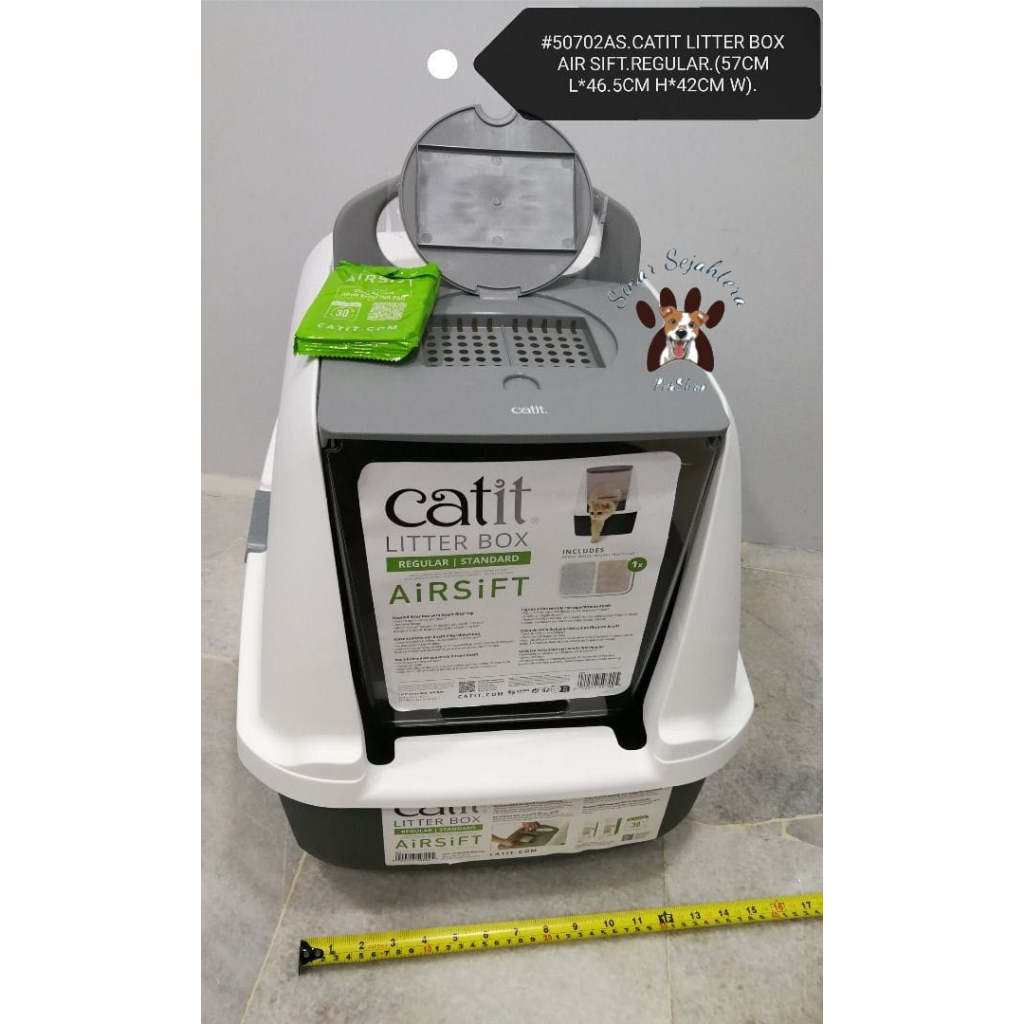 Jual CatIt Jumbo Hooded Cat Pan - Bak Pasir Kucing Besar - Toilet ...