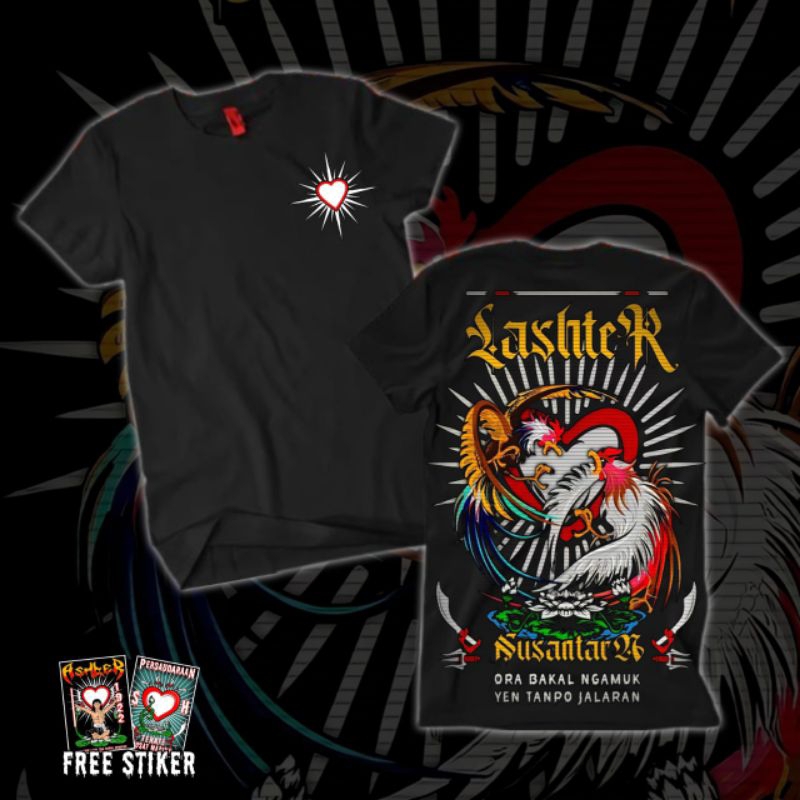 Jual Kaos Psht Lashter Jagone Terate Bahan Katun 24s Premium Desain ...