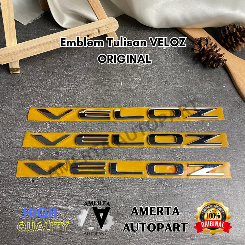 Jual Logo Emblem Bagasi Avanza VELOZ ORIGINAL 100% | Shopee Indonesia