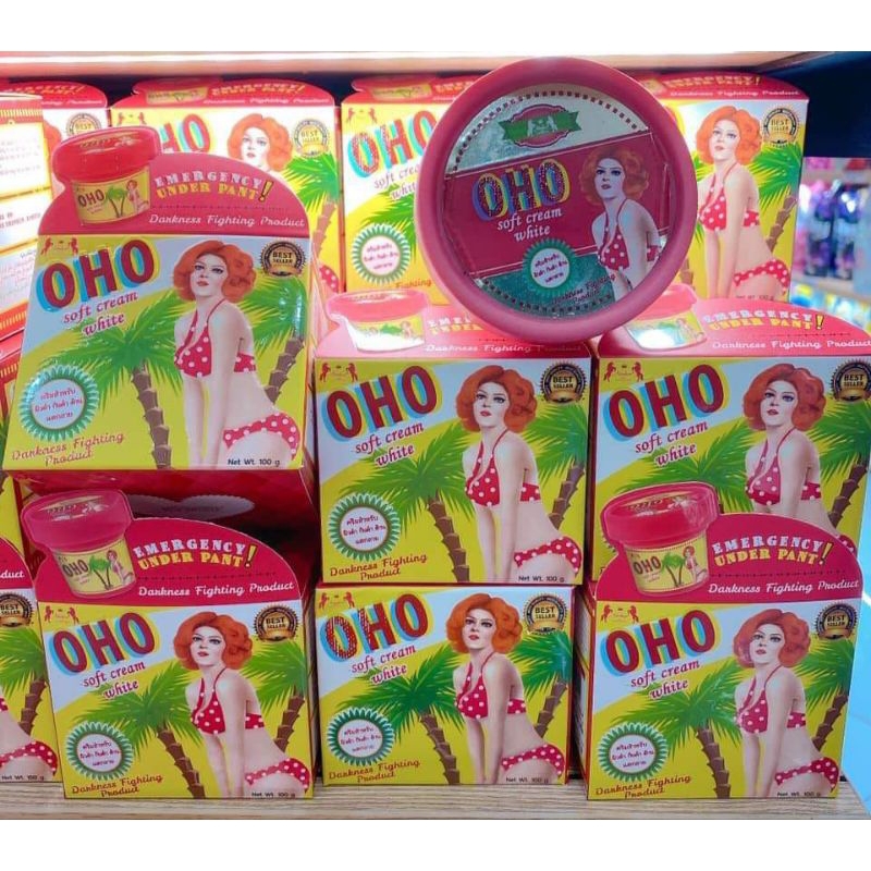 Jual Oho Soft Cream White Premium Darkness Ori Thailand | Shopee Indonesia