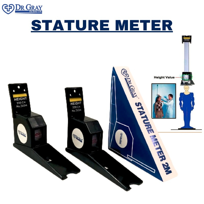 Jual Stature Meter Dr Gray Alat Pengukur Tinggi Badan | Shopee Indonesia