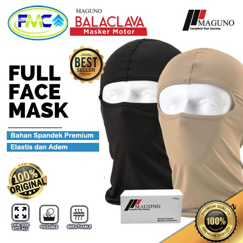 Jual Masker Helm Full Face Balaclava Maguno Buff Pria Ninja Tebal ...