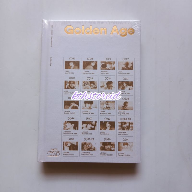 Jual [READY STOCK] NCT - The 4th Album [Golden Age] (Archiving Ver) | Shopee Indonesia