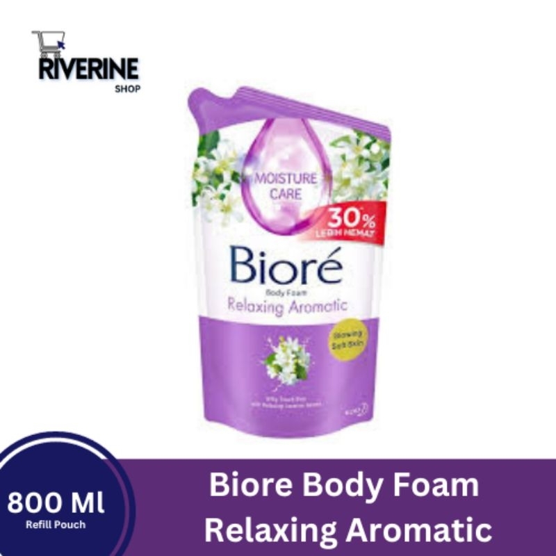 Jual Biore Body Foam - Relaxing Aromatic 800ml | Shopee Indonesia