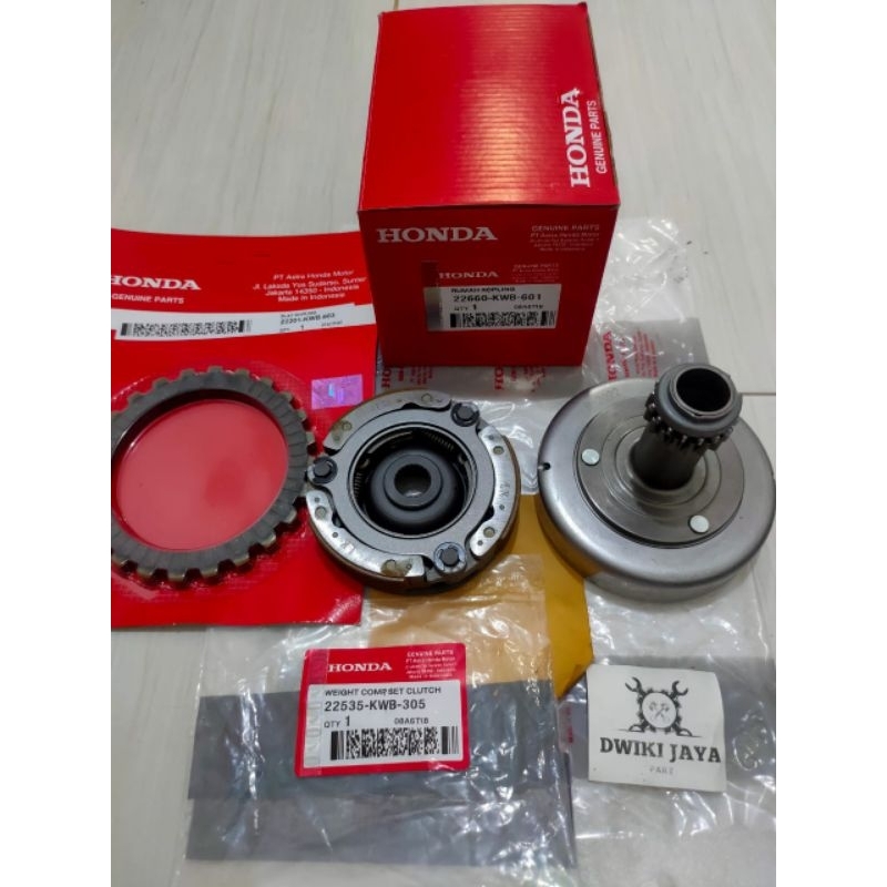 Jual LONCENG GANDA KWB+GANDA ASSY+KAMPAS KOPLING HONDA REVO/REVO ABSOLUT/BLADE/REVO KARBU KODE ...