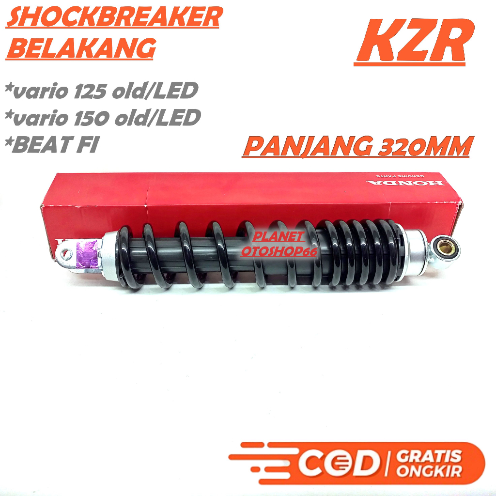 Jual SHOCK BREAKER BELAKANG VARIO 125 / 150 OLD DAN LED TECHNO UKURAN SHOK BEAT FI ...