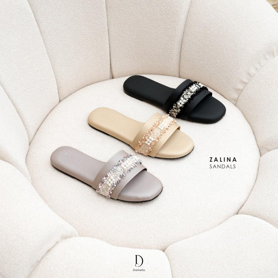 Jual Damelia Melstore JKT Zalina Sandals Wanita | Shopee Indonesia