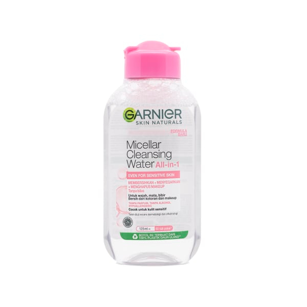 Jual GARNIER MICELLAR WATER PINK 125ml | Shopee Indonesia