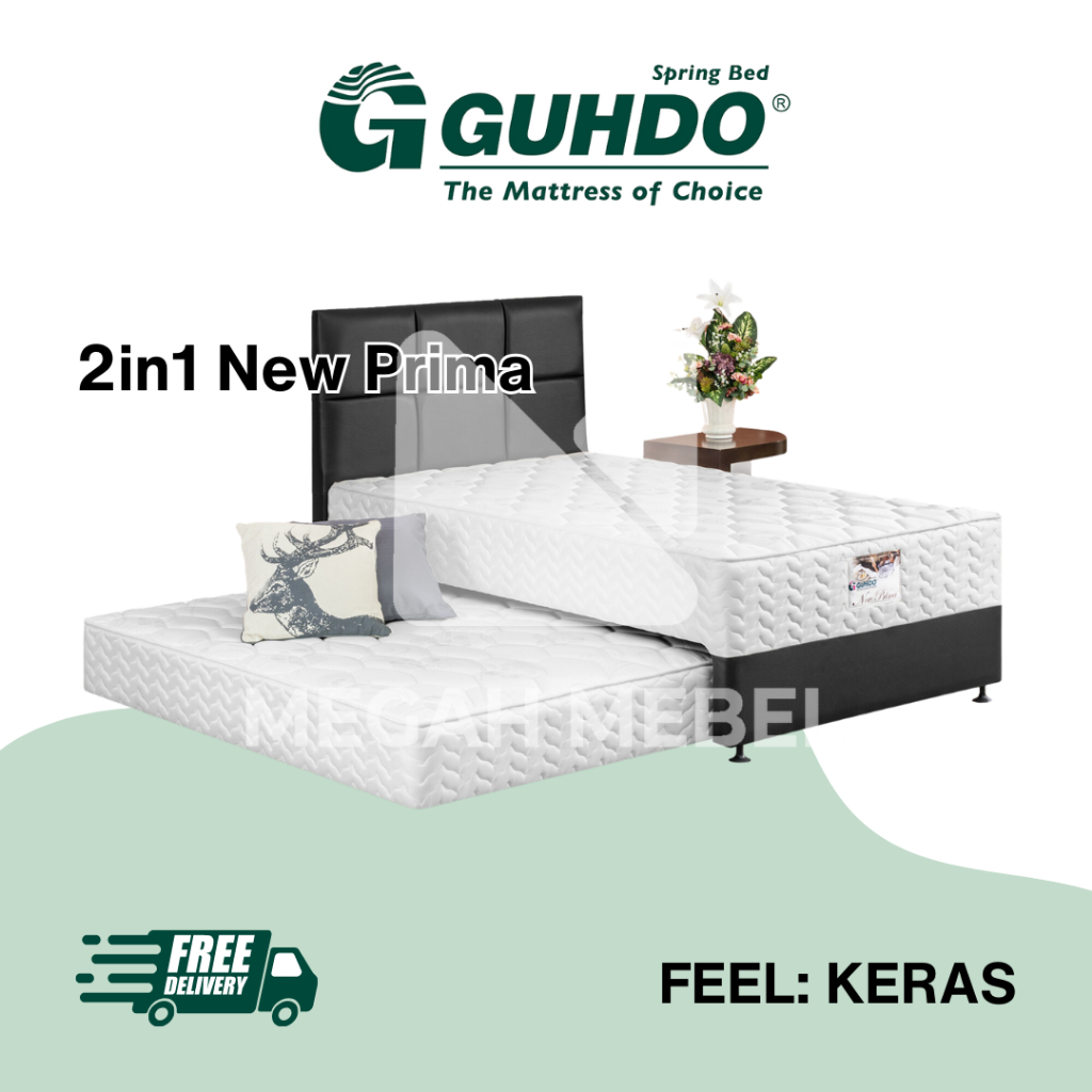 Jual Spring Bed Guhdo 2in1 New Prima | Shopee Indonesia
