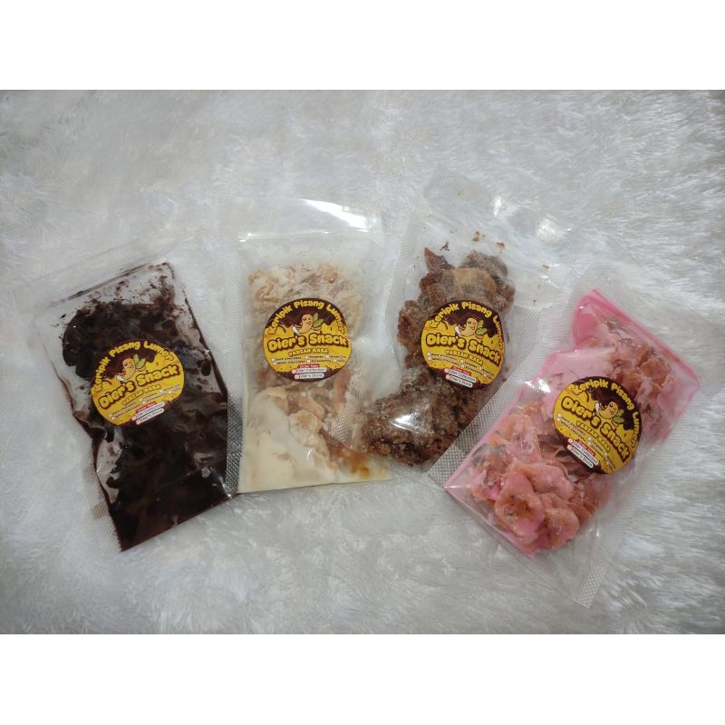 Jual ⭐DIERS SNACK⭐Pisang Lumer Crispy/Pisang Coklat/Keripik Pisang ...