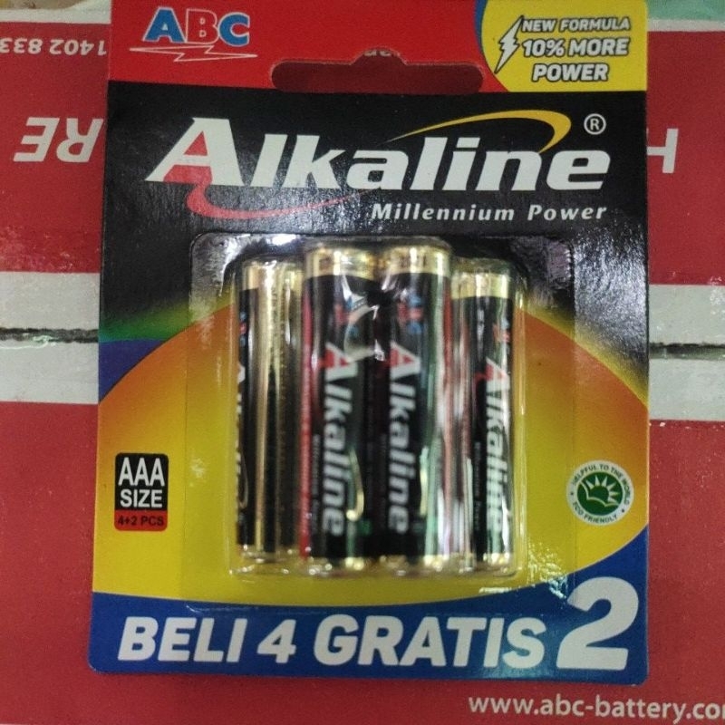 Jual batu batrey alkaline AAA /pack | Shopee Indonesia