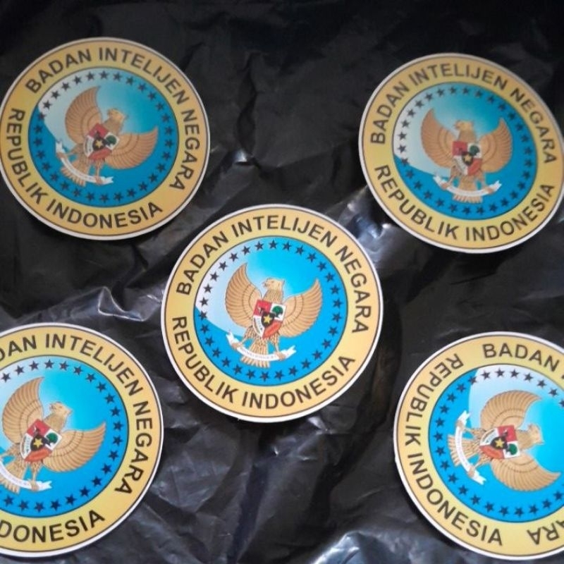 Jual Stiker BIN Badan Intelijen Negara Sticker Logo Tempel Instansi ...