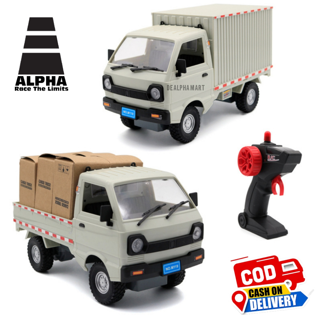 Jual RC MOBIL REMOTE CONTROL BOX CARGO RC CAR PICK UP & BOX 1:16 SUZUKI ...