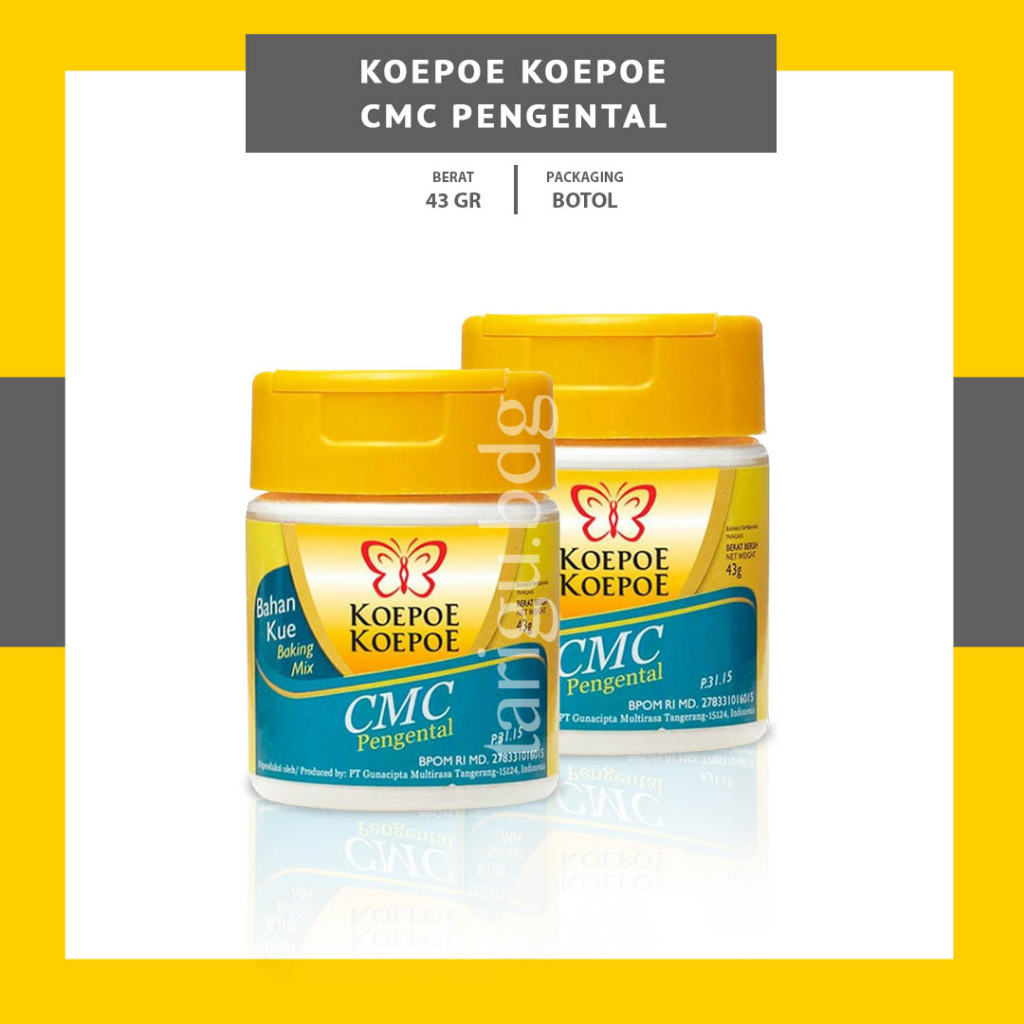 Jual CMC PENGENTAL KOEPOE KOEPOE 43GR - KUPU KUPU PENGENTAL MAKANAN ...