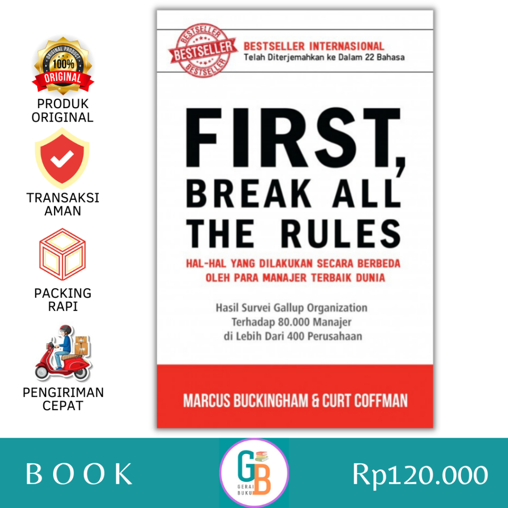 Jual First, Break All the Rules (Buku Original) | Shopee Indonesia