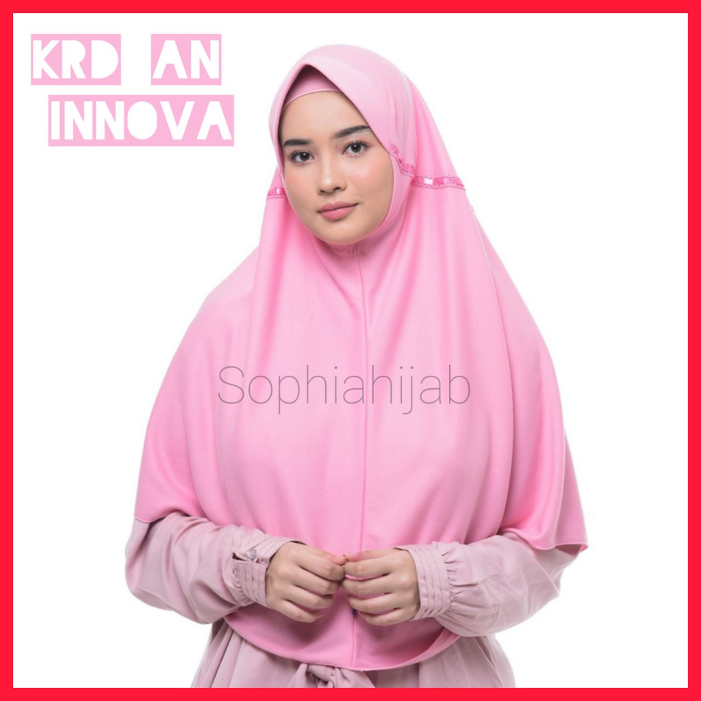 Jual KERUDUNG RABBANI SEKOLAH JILBAB RABBANI INNOVA WARNA (Pita ...