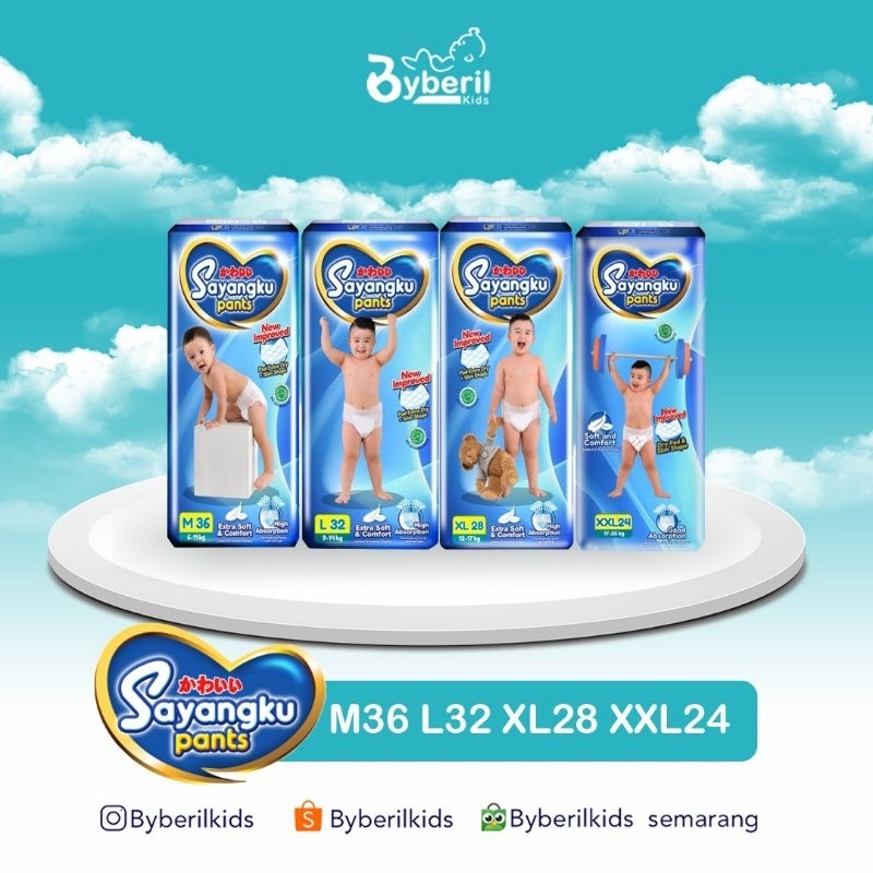 Jual BYBERYL KIDS POPOK SAYANGKU PANTS | Shopee Indonesia
