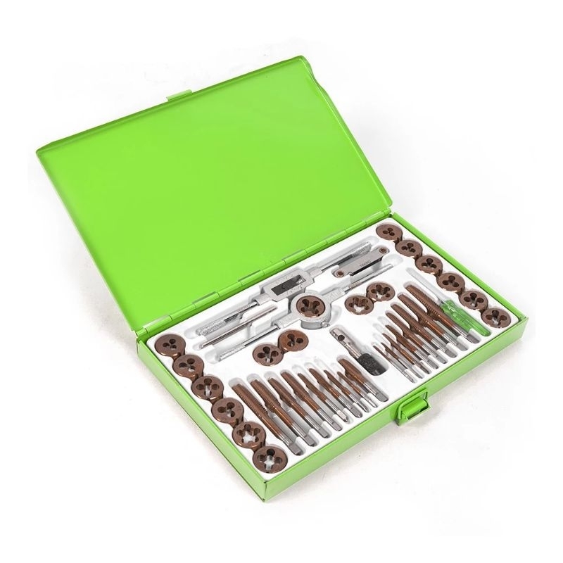 Jual TKR TAP DIE SET 40pcs Hand Tap and Dies Alat Senai Sney Snai ...